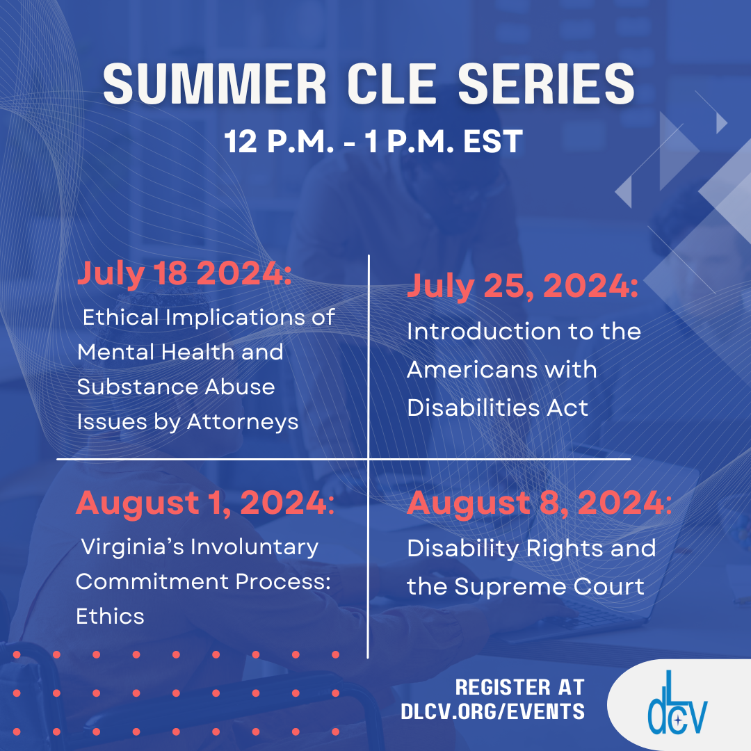 dLCV Summer CLE Series